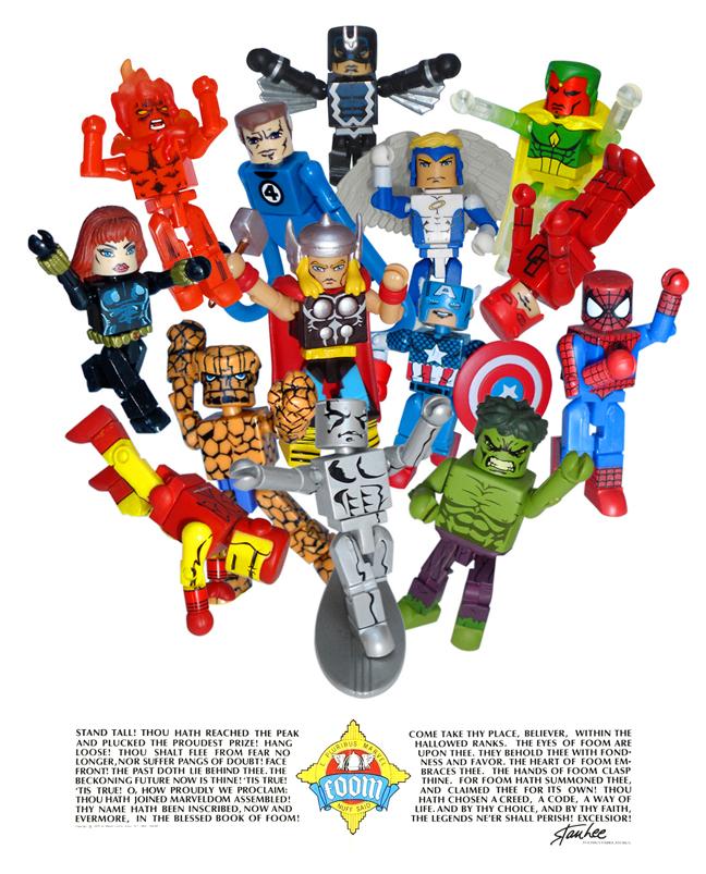 F.O.O.M. poster: Minimate Style! - Marvel Minimates - Minimate Multiverse