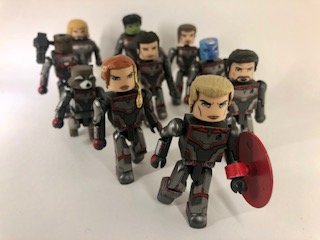 "Avengers: Endgame" Minimates - SPOILERS INSIDE - Marvel Minimates ...